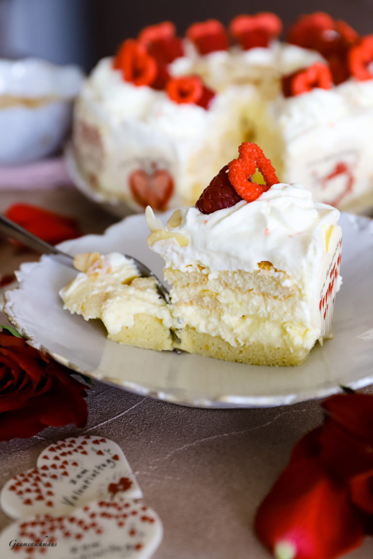 Klassische Malakoff-Torte
