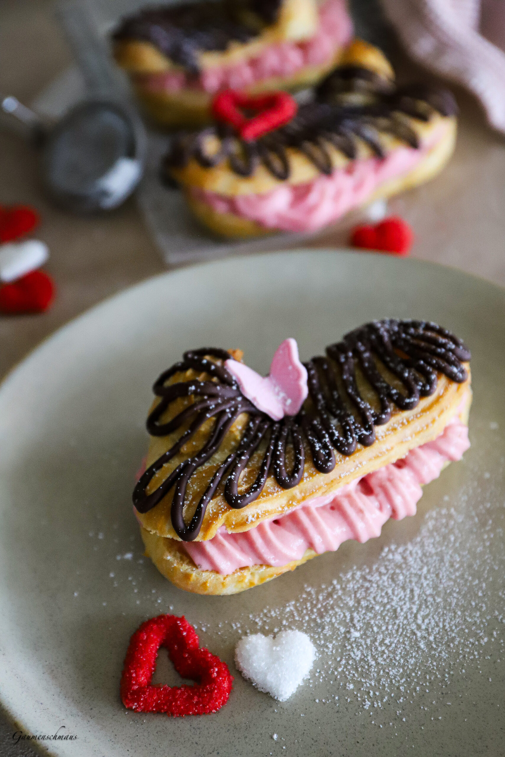 Himbeer Eclairs – Gaumenschmaus