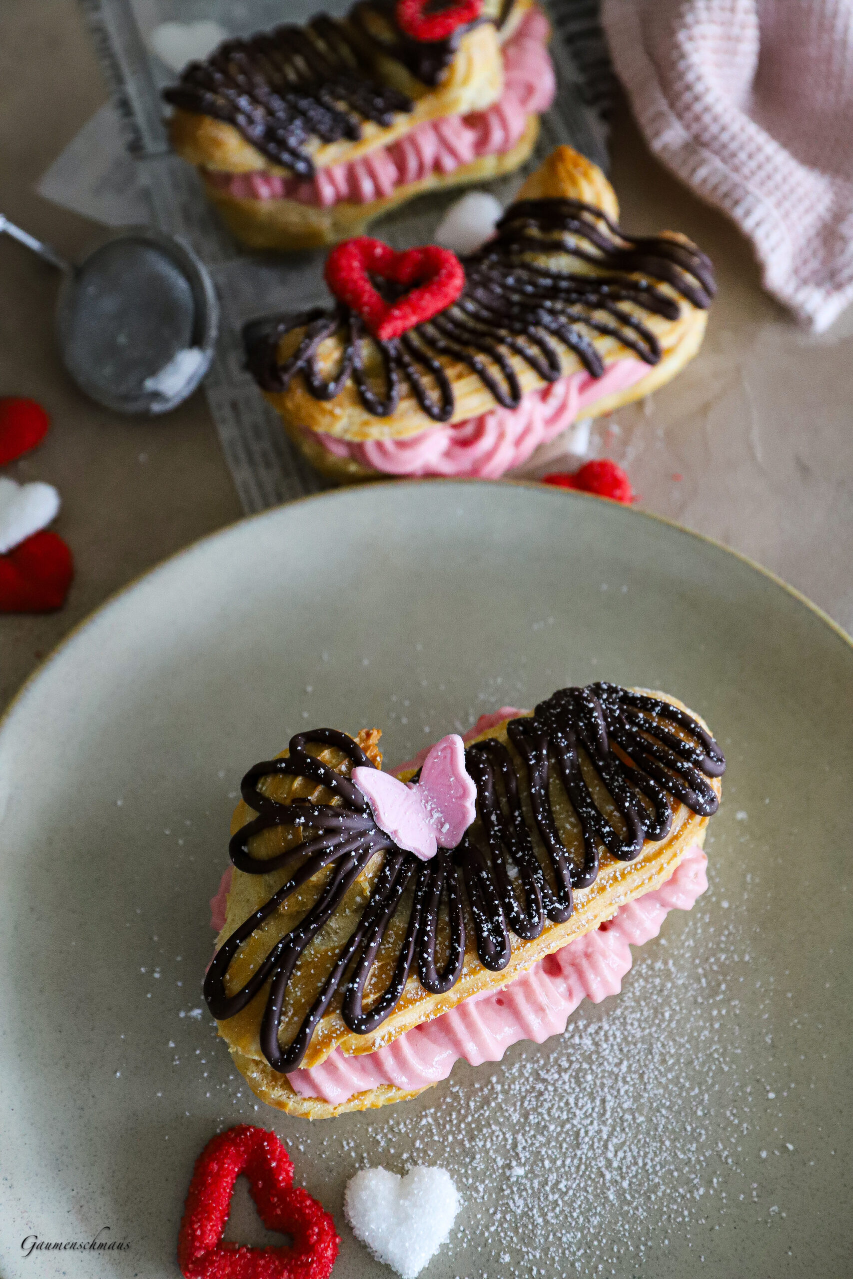 Himbeer Eclairs – Gaumenschmaus