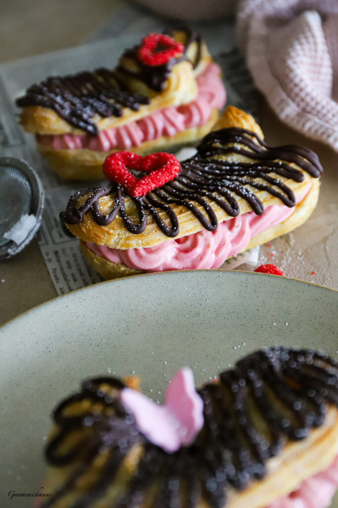 Himbeer Eclairs – Gaumenschmaus